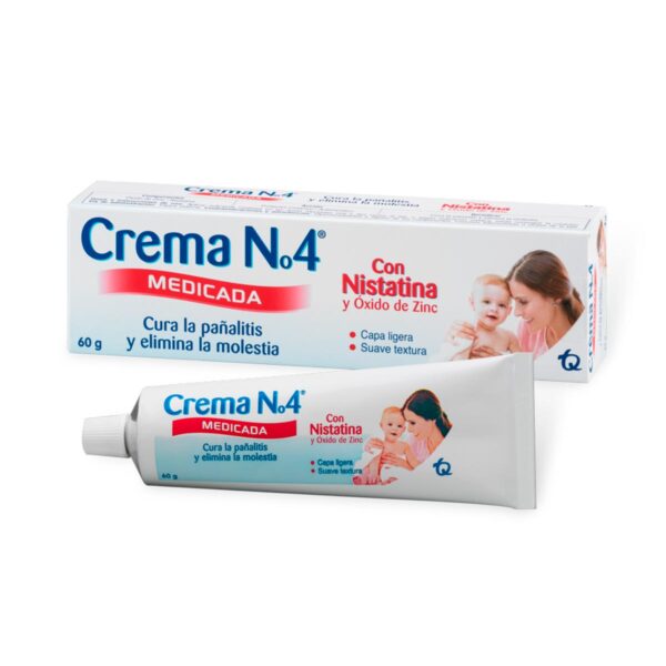 CREMA N° 4 MEDICADA 60g – Zafra